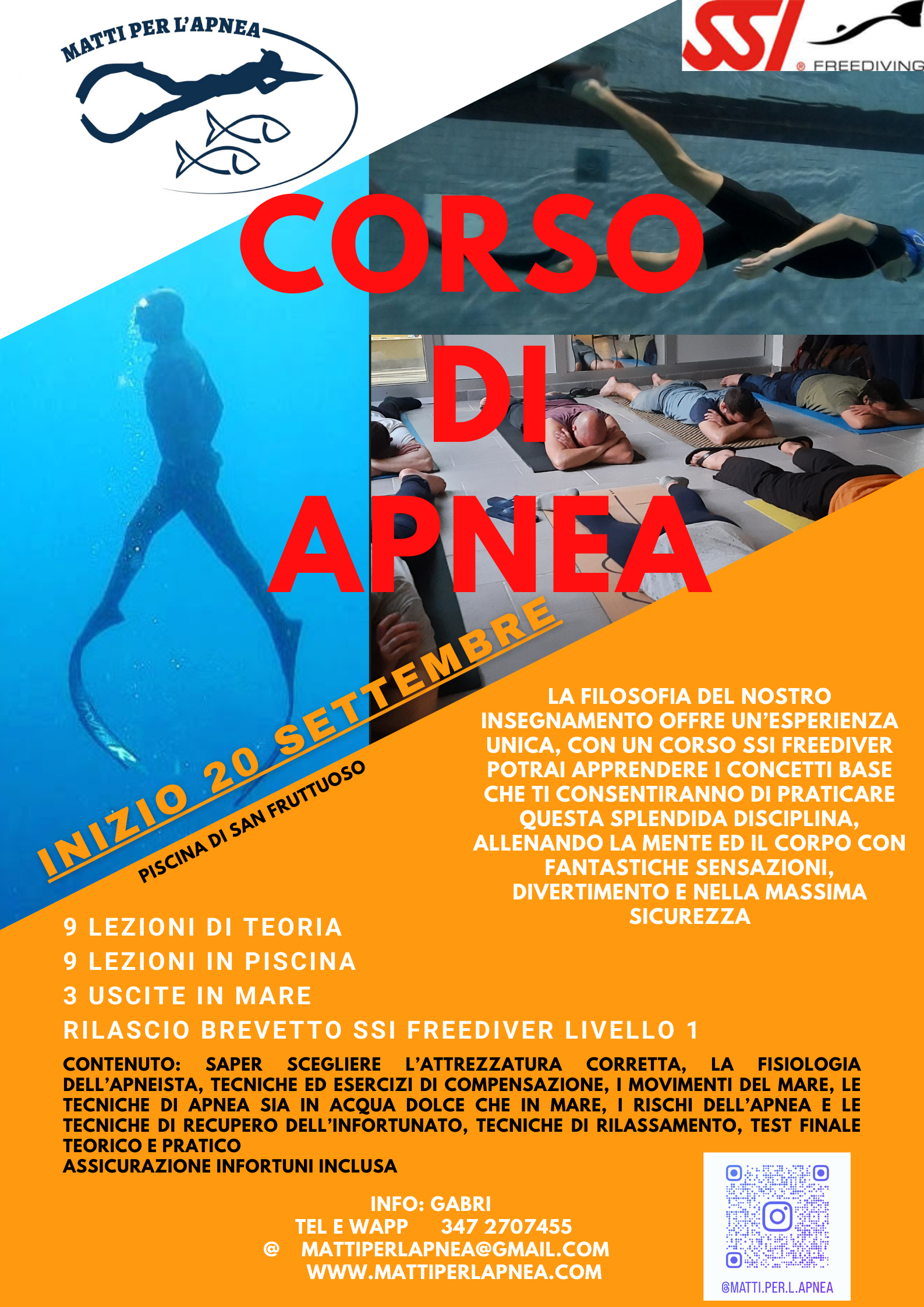 MATTI PER L’APNEA – Vivere in apnea per vivere la vita senza soffocare. Unisciti a noi per ...